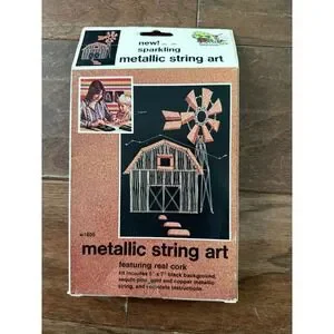 Open Door | Office | Vintage Open Door Metallic String Art Kit Barn ...